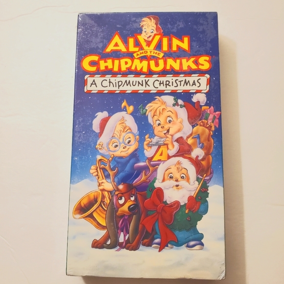Media | Alvin And The Chipmunksa Chipmunk Christmas Vhs | Poshmark
